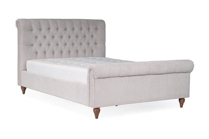 Harrison Light Grey Fabric Super King 6' Bed Frame - Archives