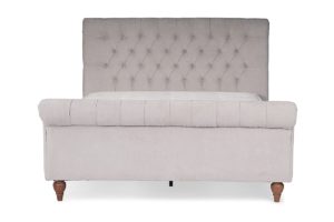 Harrison Light Grey Fabric Super King 6' Bed Frame - Archives