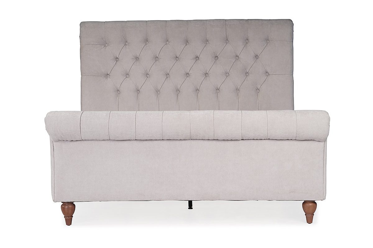 Harrison Light Grey Fabric Super King 6' Bed Frame - Archives