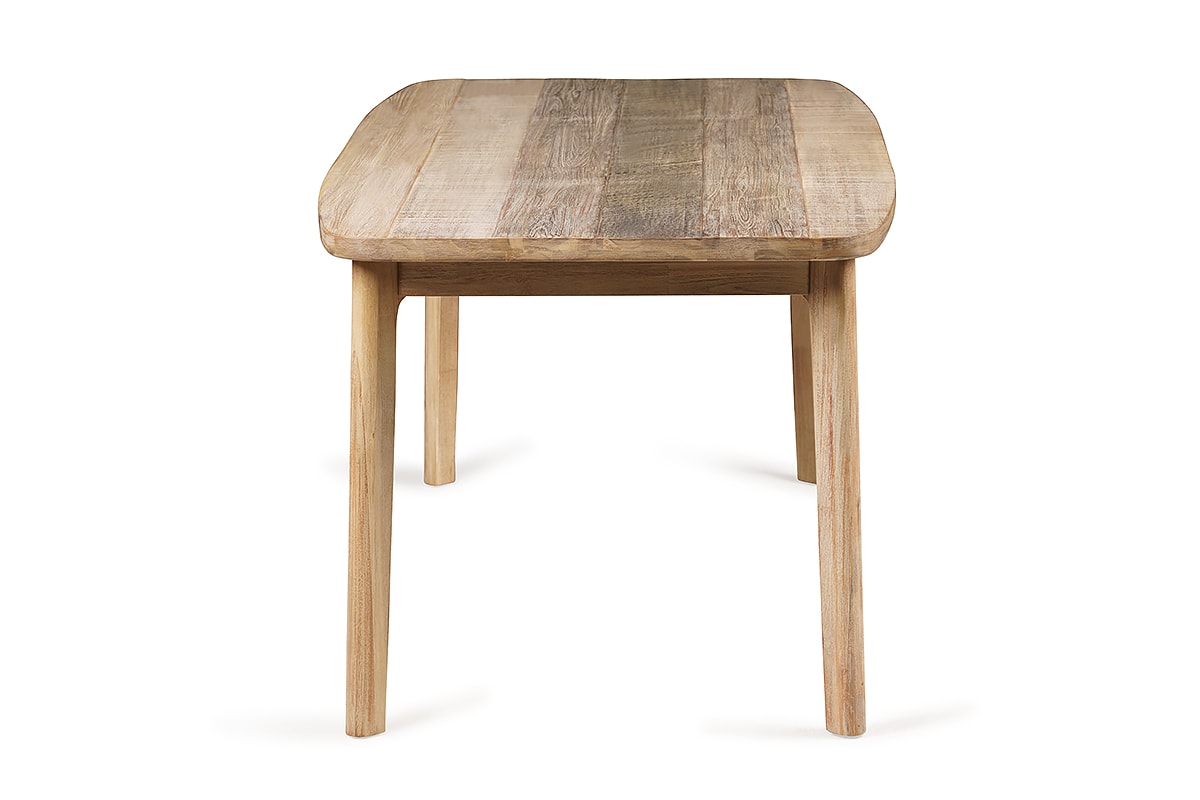 Ellis Whitewash Dining Table 1.8m - Michael Murphy Home Furnishing