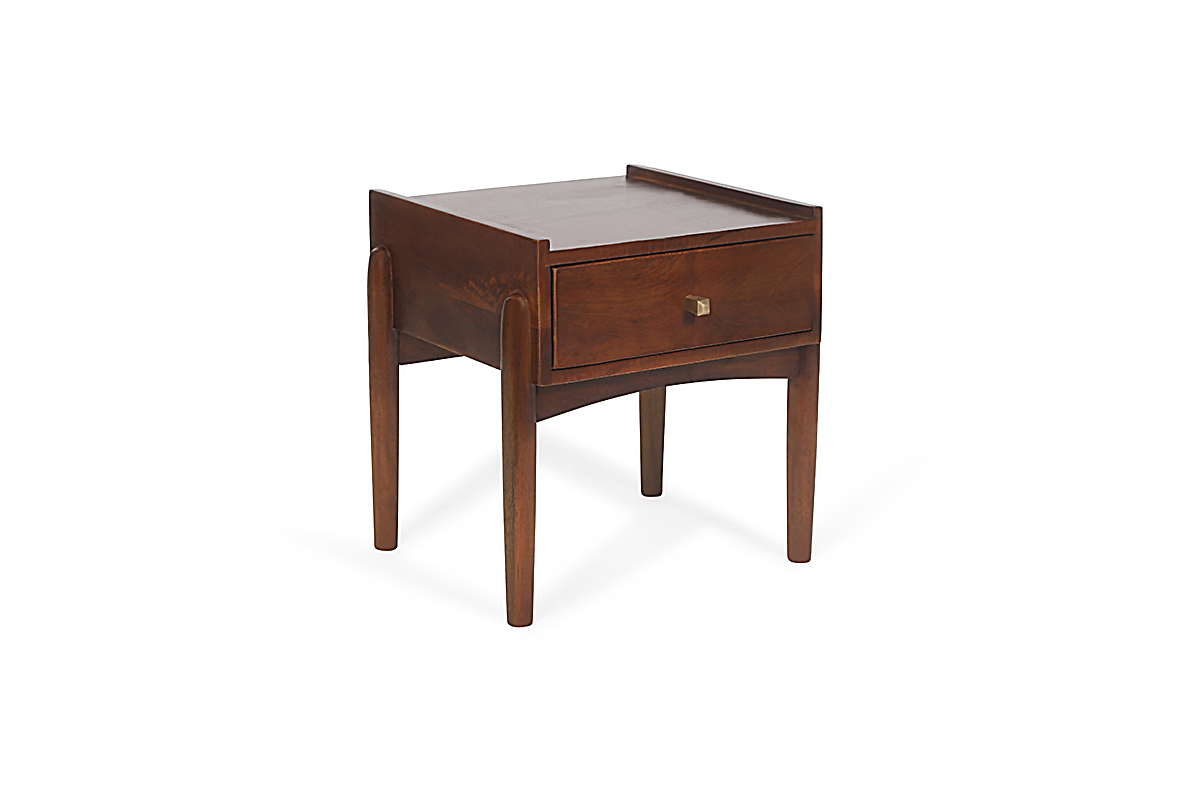 Luthor 1 Drawer Side Table - Michael Murphy Home Furnishing